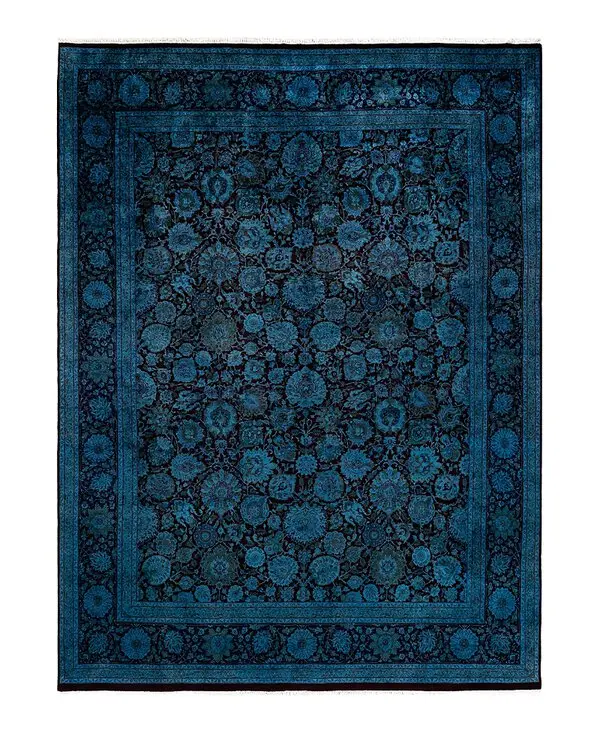 Bloomingdale'S Fine Vibrance M1749 Area Rug, 8' X 10'7 - Blue