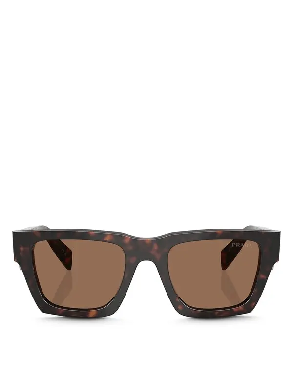 Prada Pillow Sunglasses, 50mm - Dark Brown