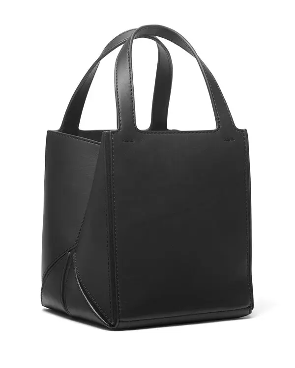Michael Kors Leather Tote Bag - Black