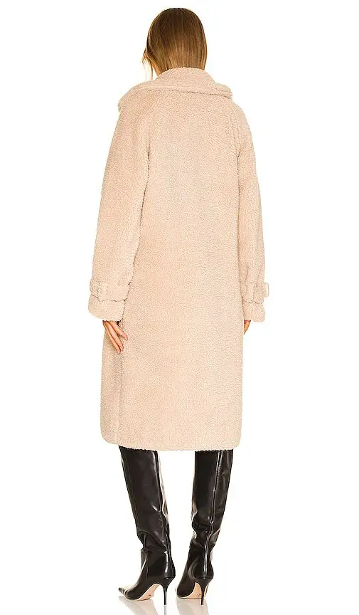 LAMARQUE Malani Faux Fur Coat - Beige
