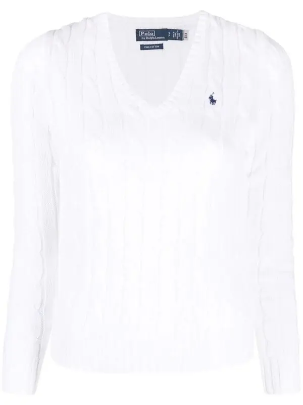 Polo Ralph Lauren Pima Cotton Julianna Pullover - White