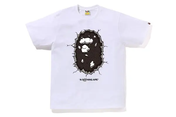 A BATHING APE Gallery X Joshua Vides Tee Shirt - White