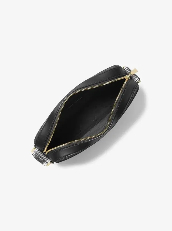 Michael Kors Maeve Large Signature Logo Crossbody Bag - Black