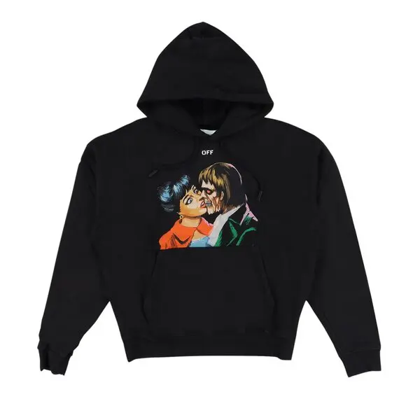 Off-White Kiss Graphic Hoodie