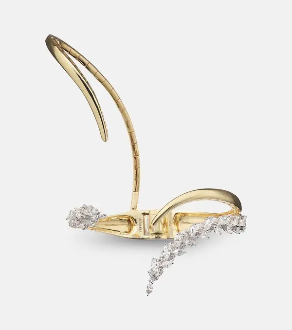 Yeprem En Strada 18kt Yellow And White Diamond Bracelet - Gold