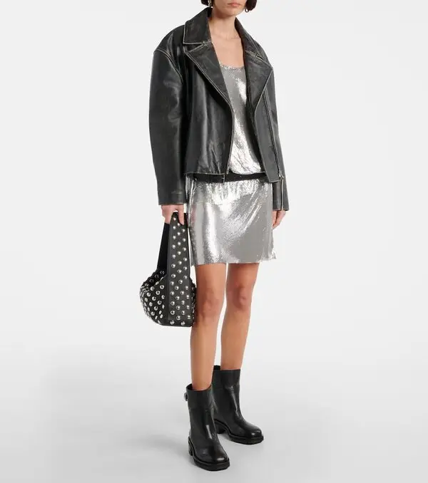 JIMMY CHOO Brooklyn 50 Leather Ankle Boots - Black