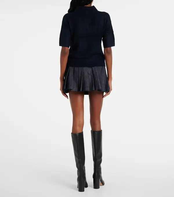 Vince Silk And Cashmere-blend Sweater