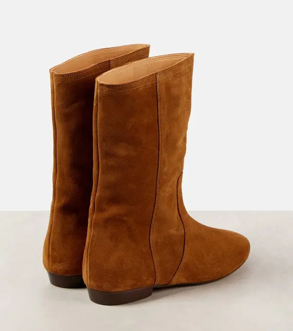 Isabel Marant Étoile Stefa Suede Ankle Boots - Brown
