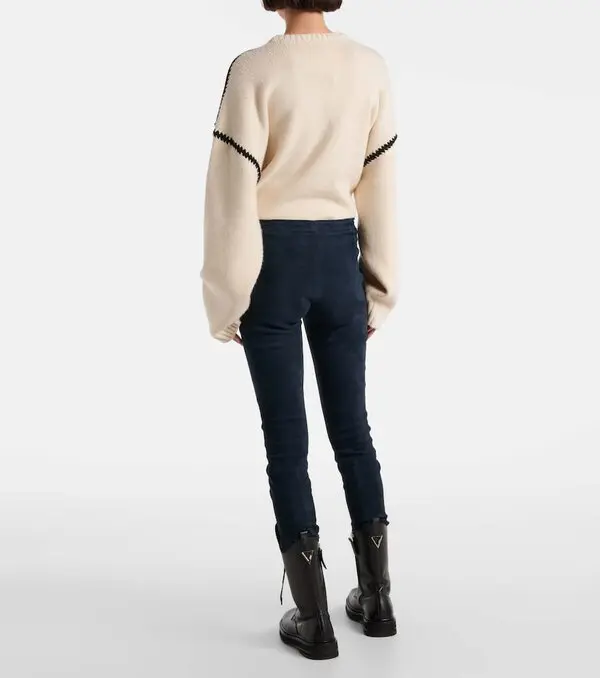 Stouls Carolyn Suede Leggings