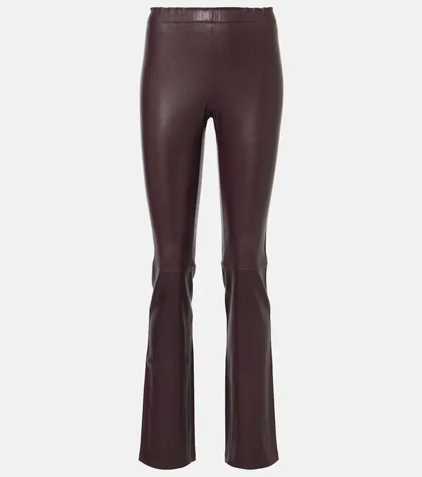 Stouls Jp Long Fla Leather Leggings
