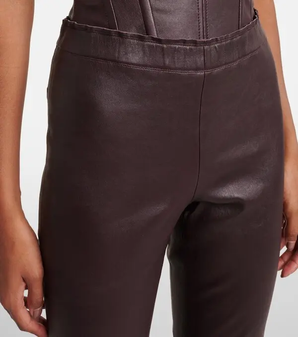 Stouls Jp Long Fla Leather Leggings