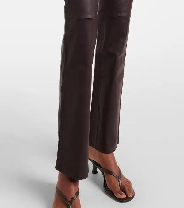 Stouls Jp Long Fla Leather Leggings