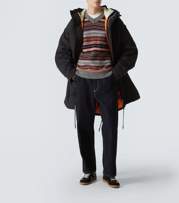 Junya Watanabe X C.p. Company 3l Goggles Parka