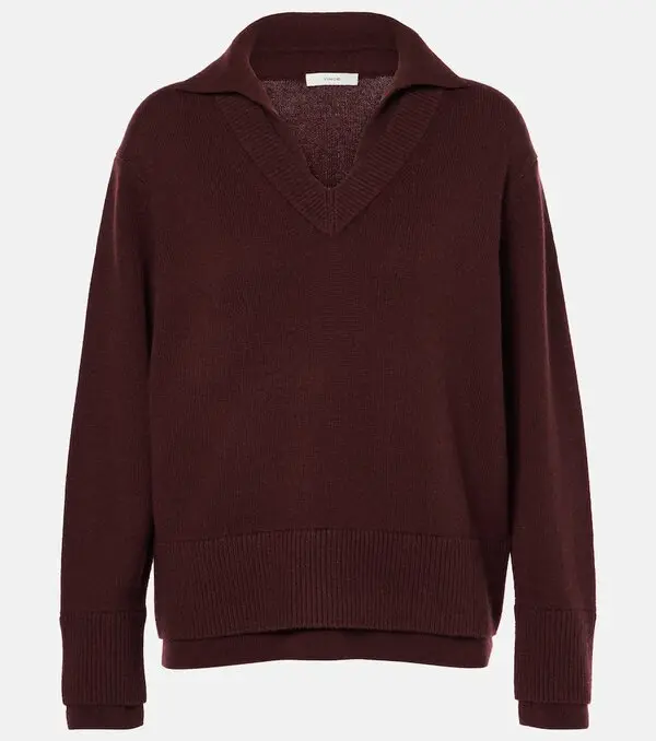 Vince Wool And Cashmere Cardigan - Black