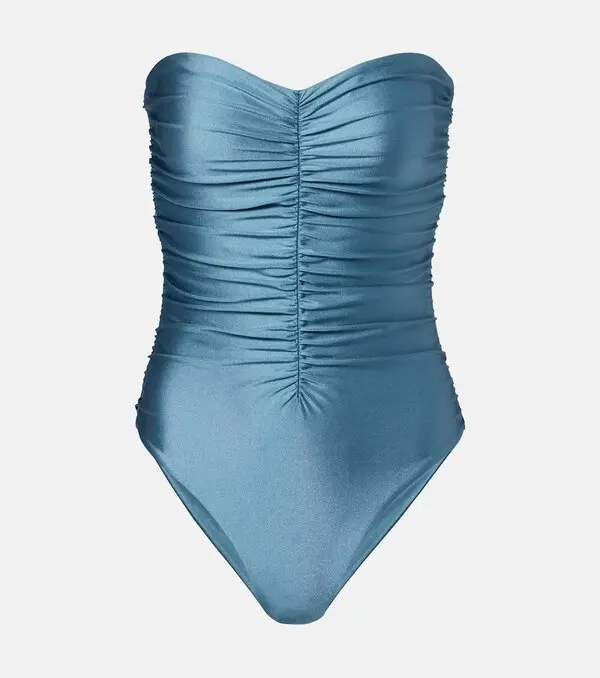 Jade Swim Yara Ruched One-piece - Blue