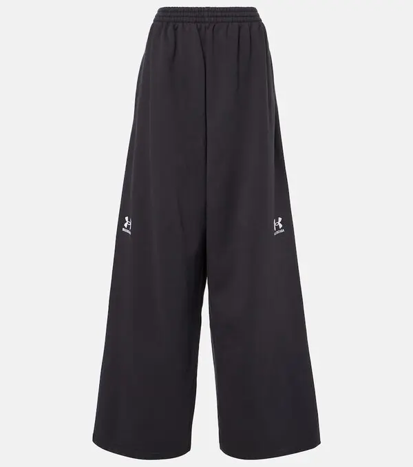 Balenciaga Cotton Sweatpants - Black