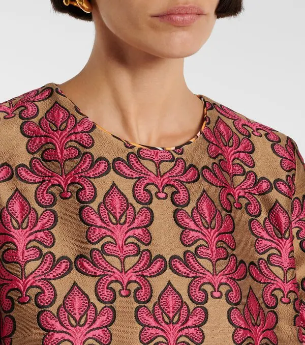 La DoubleJ Mini Swing Jacquard Minidress