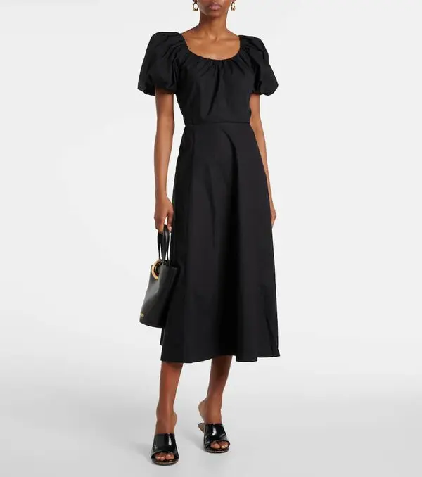 Ulla Johnson Imara Cotton Midi Dress