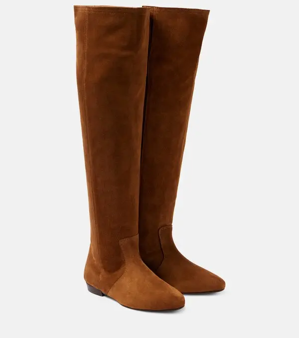 Isabel Marant Étoile Solya Suede Knee-high Boots