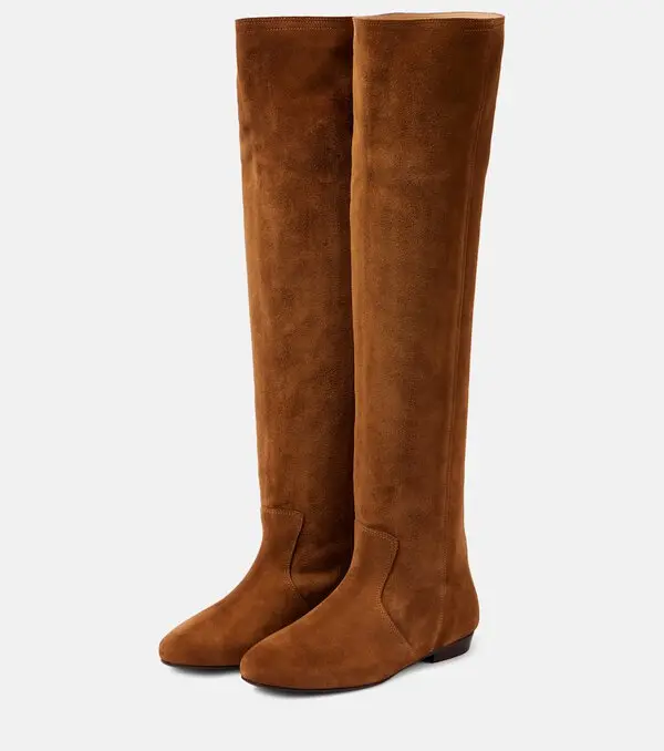 Isabel Marant Étoile Solya Suede Knee-high Boots