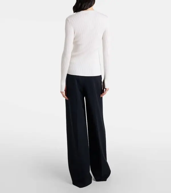 Dorothee Schumacher Essential Ease Wool And Silk-blend Sweater