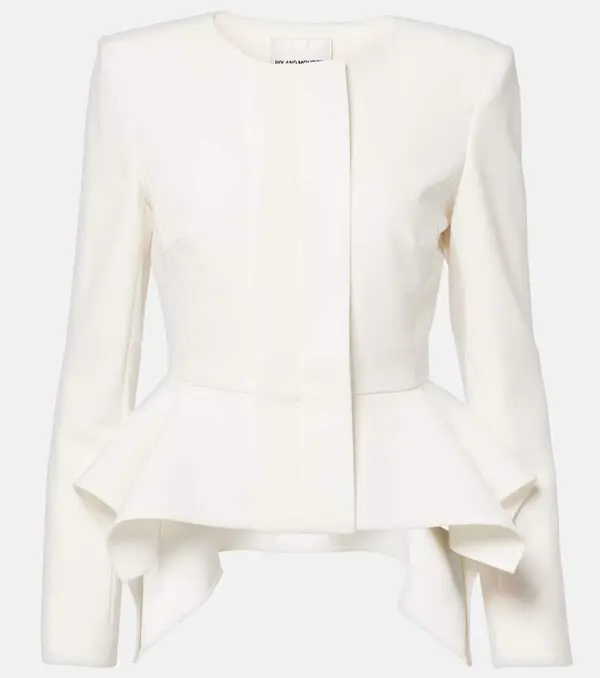 Roland Mouret Crêpe Jacket - White