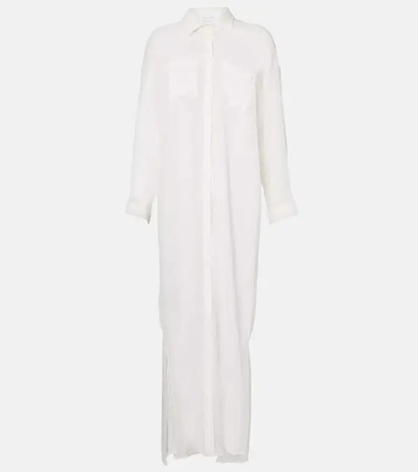 Jade Swim Mika Shirt Dress - White