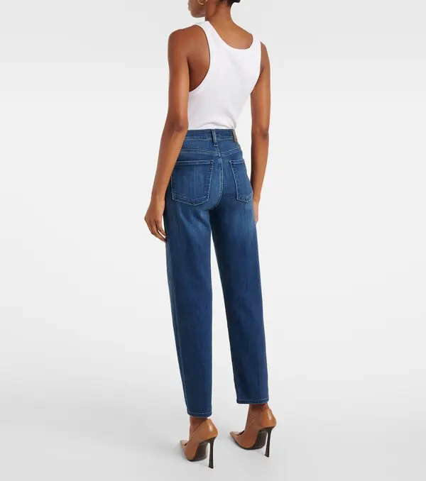 Citizens Of Humanity Caia High-rise Straight Jeans - Blue