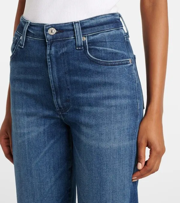 Citizens Of Humanity Caia High-rise Straight Jeans - Blue