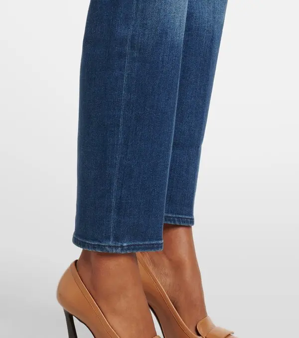 Citizens Of Humanity Caia High-rise Straight Jeans - Blue
