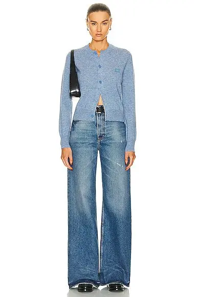 Acne Studios Vintage Baggy Wide Leg Jeans