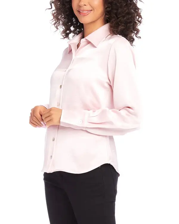 Karen Kane Side Pleat Shirt