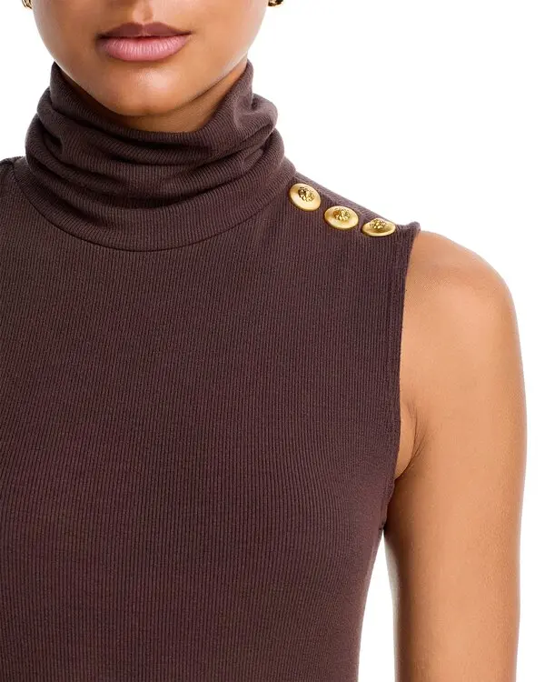 L'Agence Ceci Knit Top - Dark Java