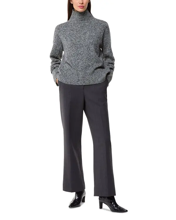 Whistles Wool Fleck Funnel Neck Sweater