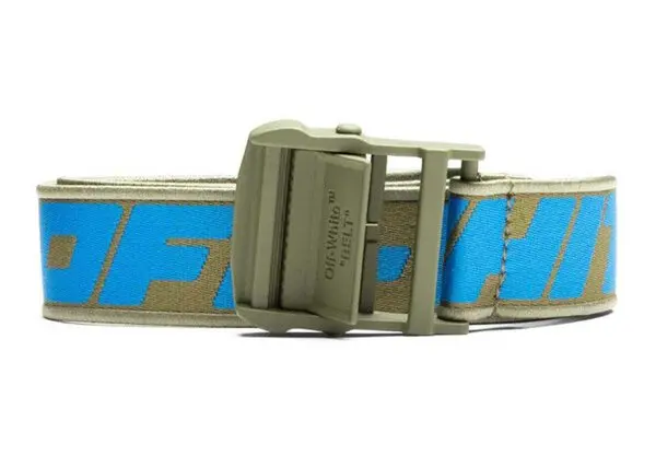 Off-White Industrial Belt - Green/blue