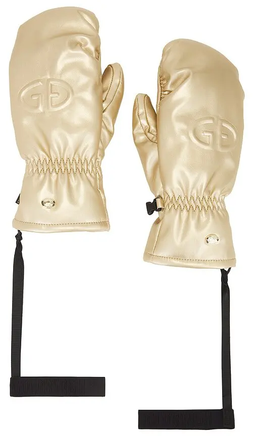 Goldbergh Charmer Mittens - Rich Gold