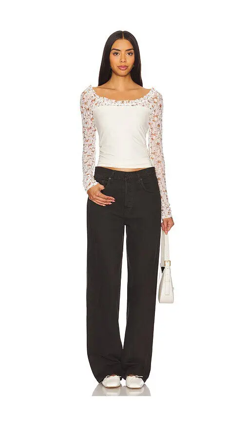 Free People Josie Long Sleeve Top