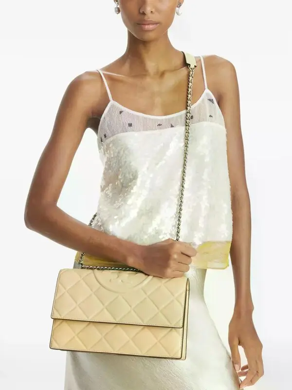 Tory Burch Fleming Shoulder Bag - Neutrals