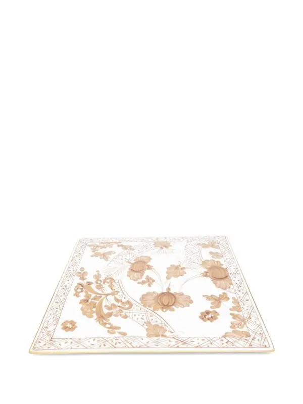 GINORI 1735 Iris-motif Placemats - White