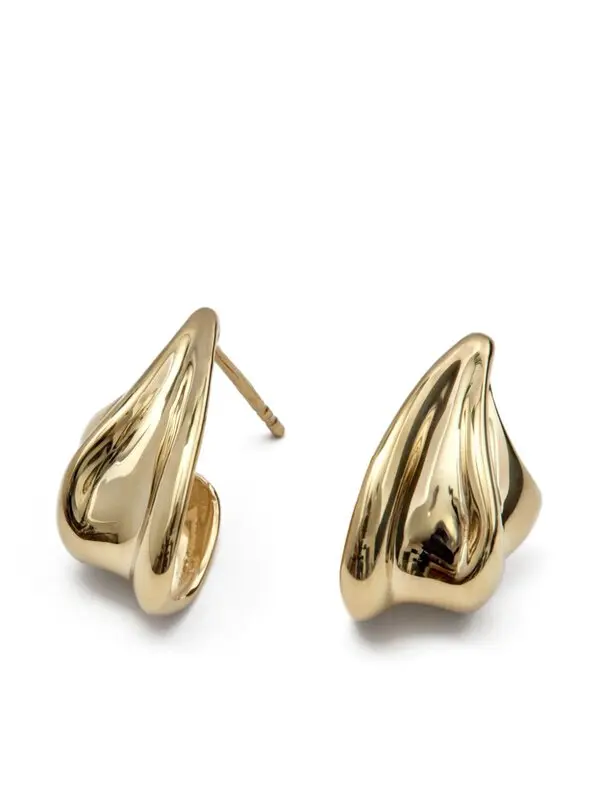 OTIUMBERG Wave Earrings - Gold
