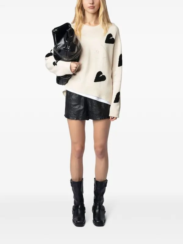 Zadig&Voltaire Markus Diamanté Sweater - White