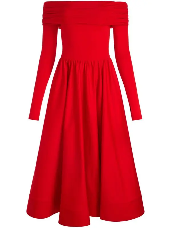 Alice + Olivia Chara Midi Dress