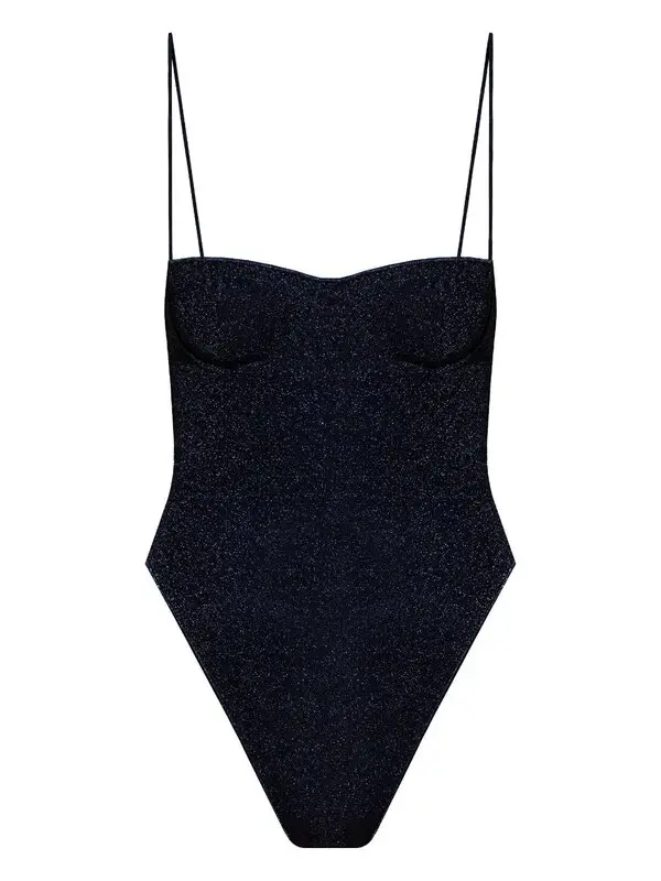 Oseree Lurex Swimsuit - Blue