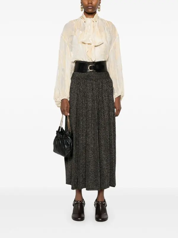 Zimmermann Crush Maxi Skirt