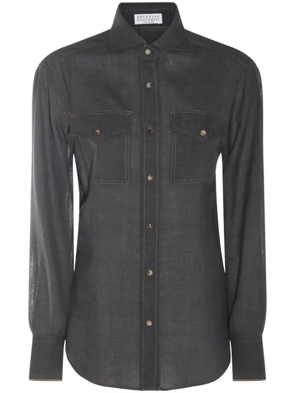 Brunello Cucinelli Wool Shirt