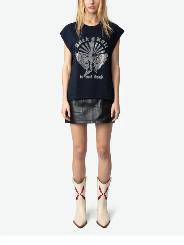 Zadig&Voltaire Cloe T-shirt - Blue