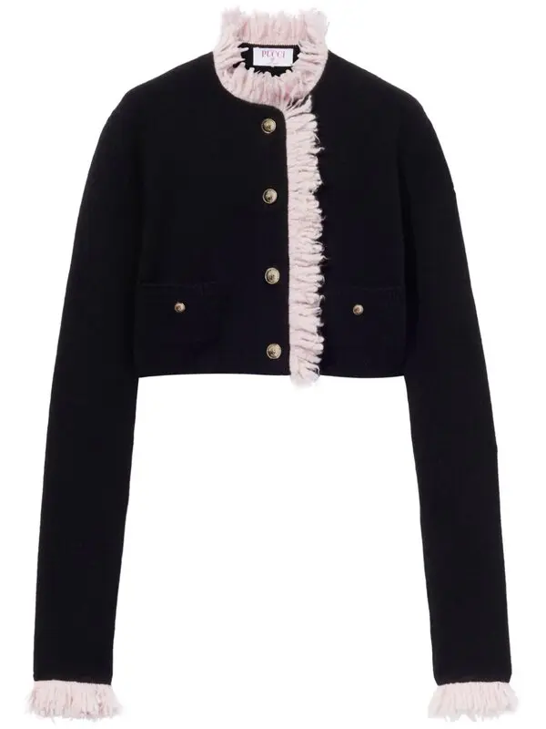 Emilio Pucci Cropped Cardigan