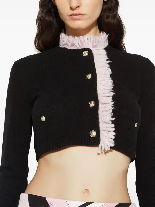 Emilio Pucci Cropped Cardigan