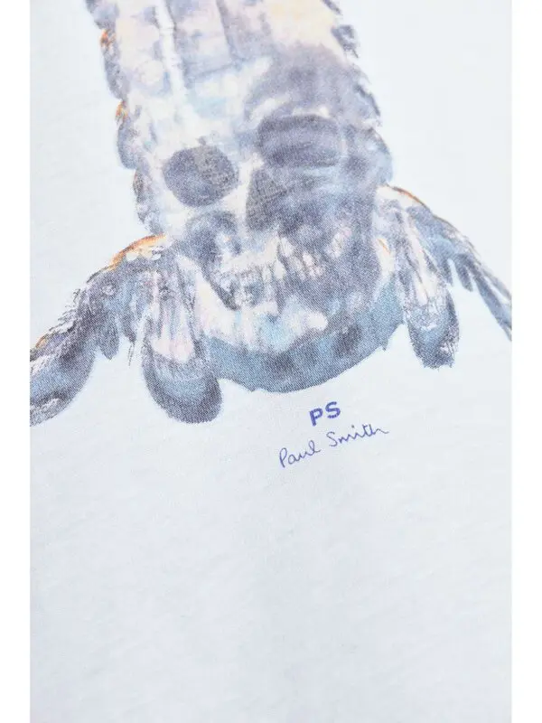 Paul Smith Praying Mantis-print T-shirt - White