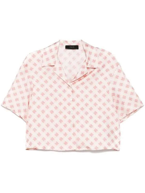 Amiri Ma Logo-print Shirt - Pink